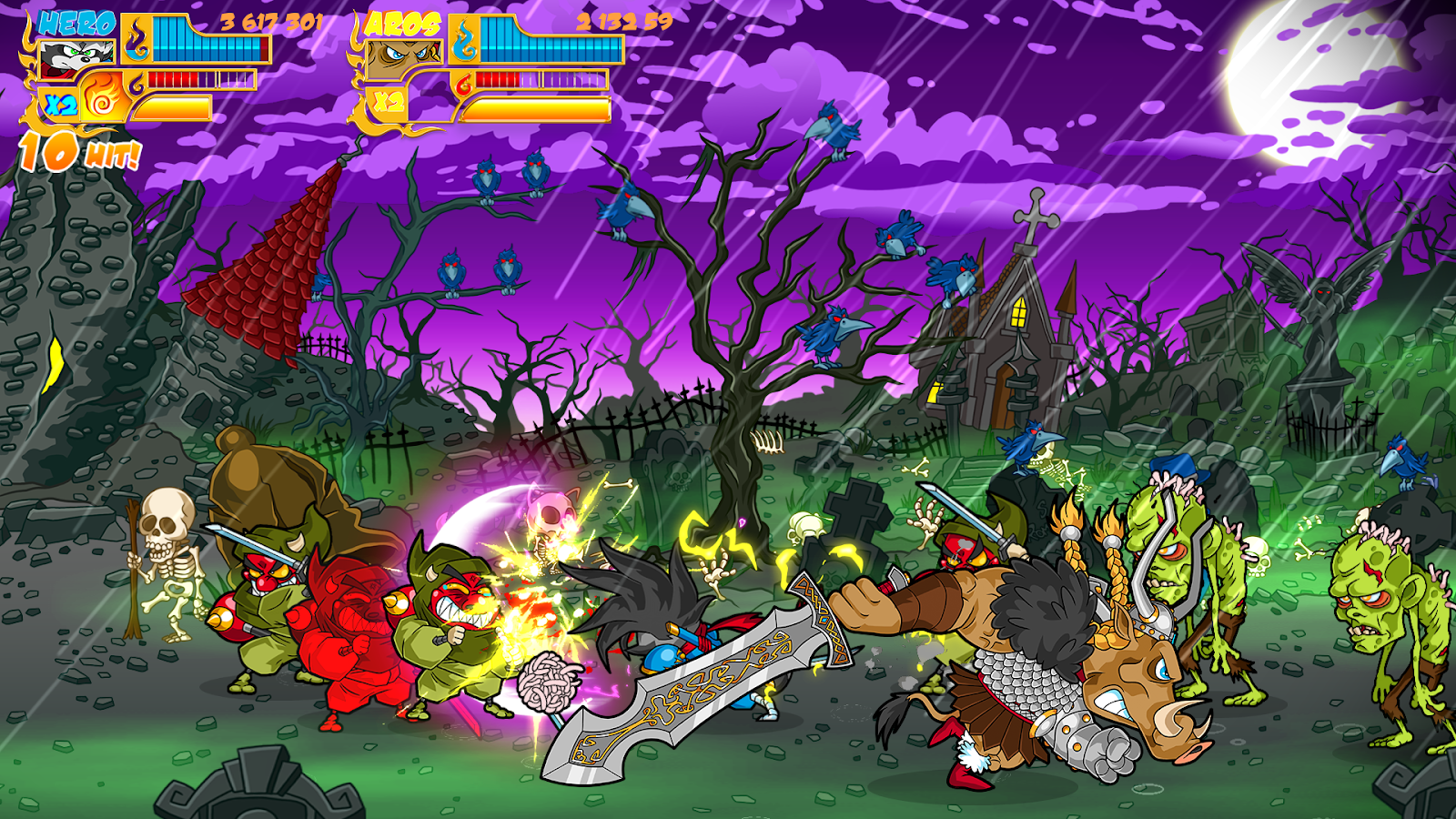 Jitsu Squad, un beat 'em up con un gameplay moderno.